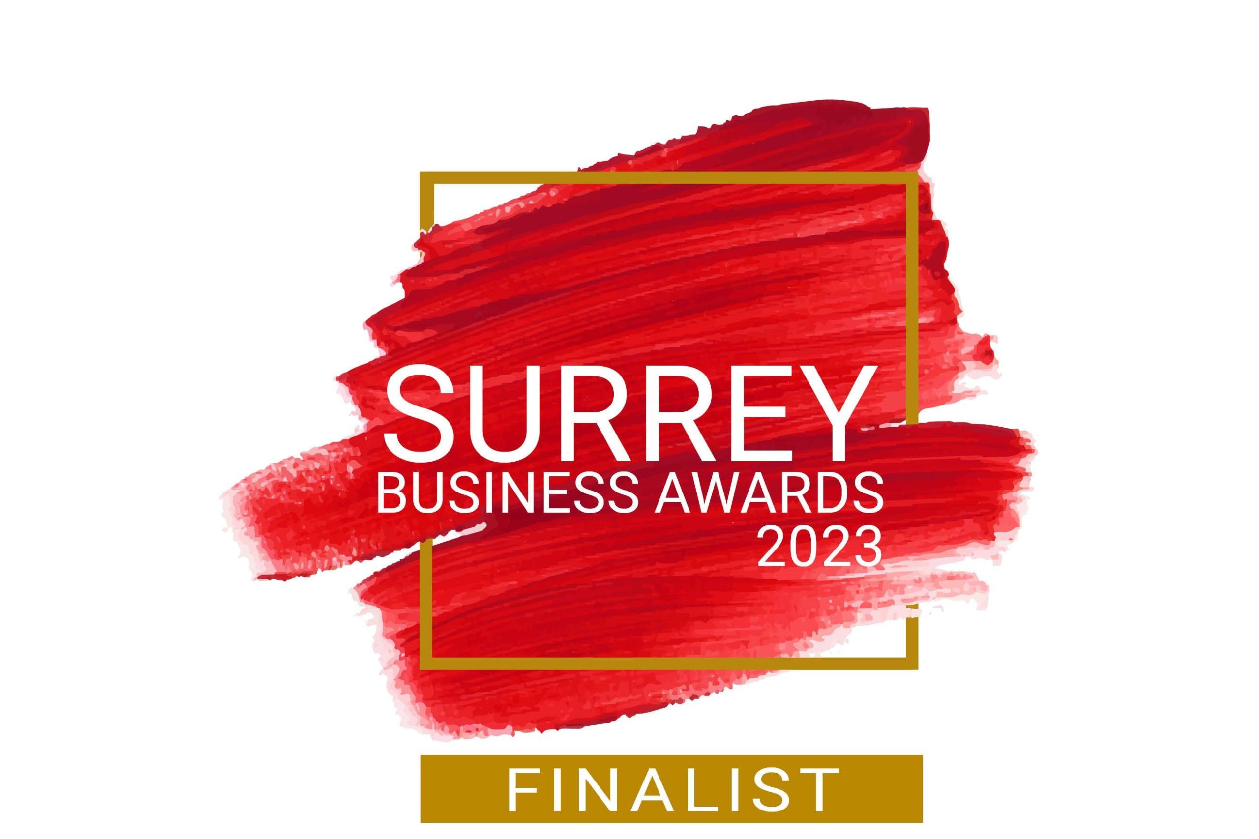 We are Surrey Business Awards 2023 finalists - Bays Consulting